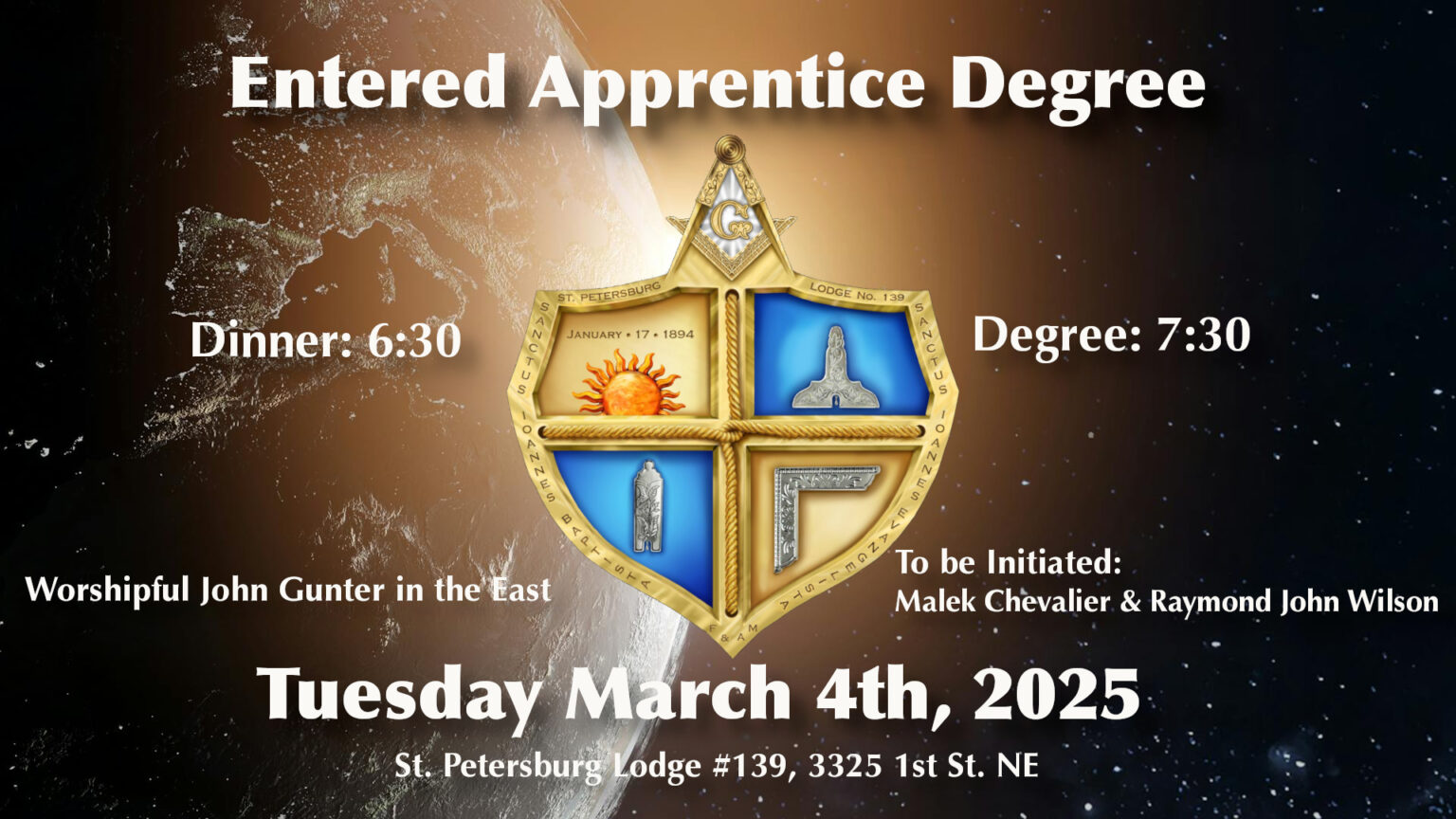 Events – St.Petersburg Lodge 139